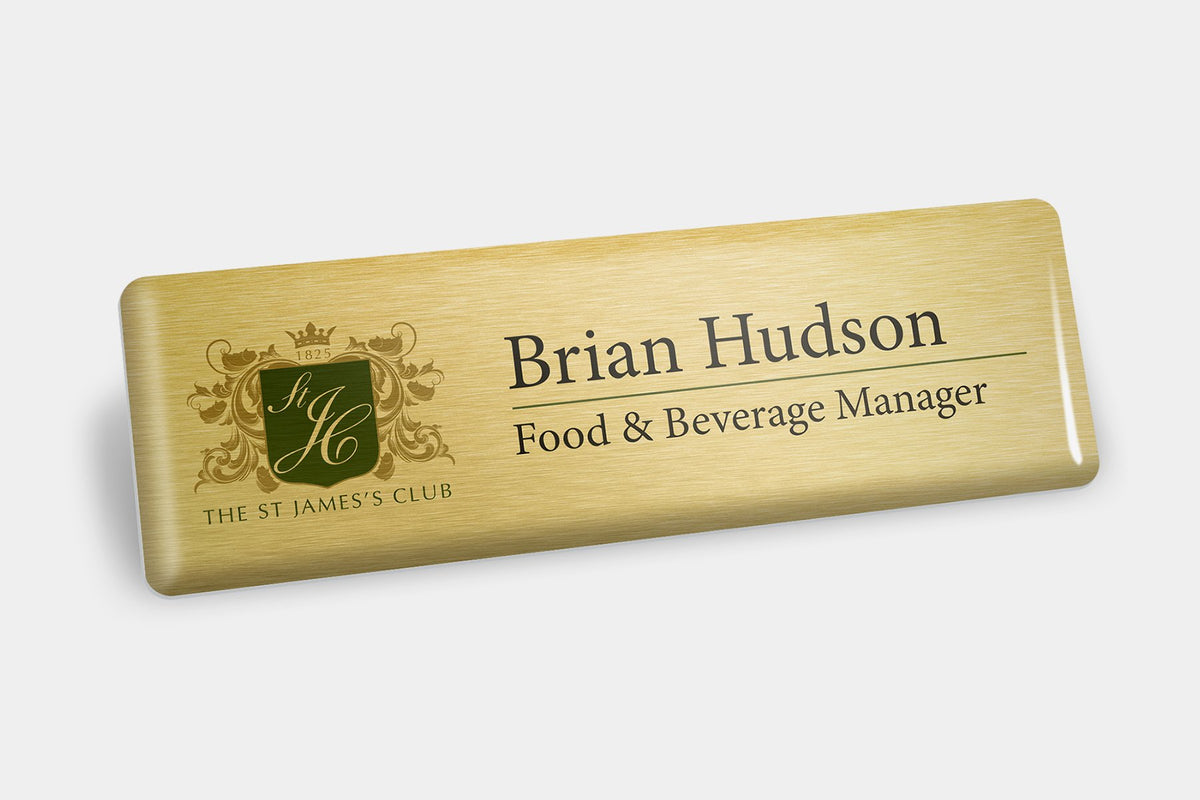 Name Badges & Tags | Custom Name Badges - Free Shipping and Set Up ...