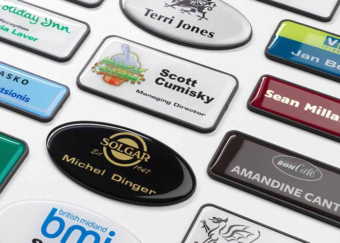 Name Badges & Tags | Custom Name Badges - Free Shipping and Set Up ...